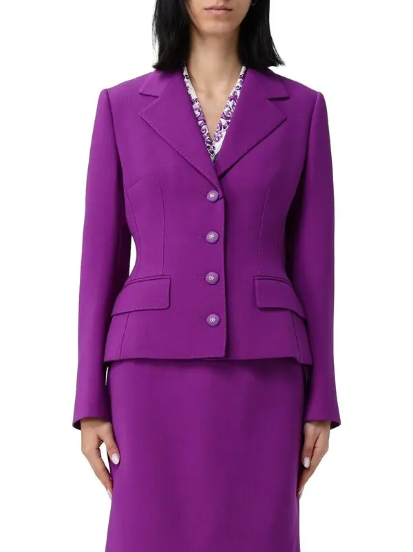 Dolce & Gabbana Tailored Jacket - Violet