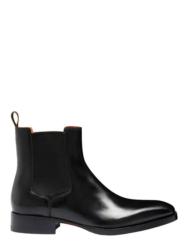 Santoni Chelsea Boot - Black