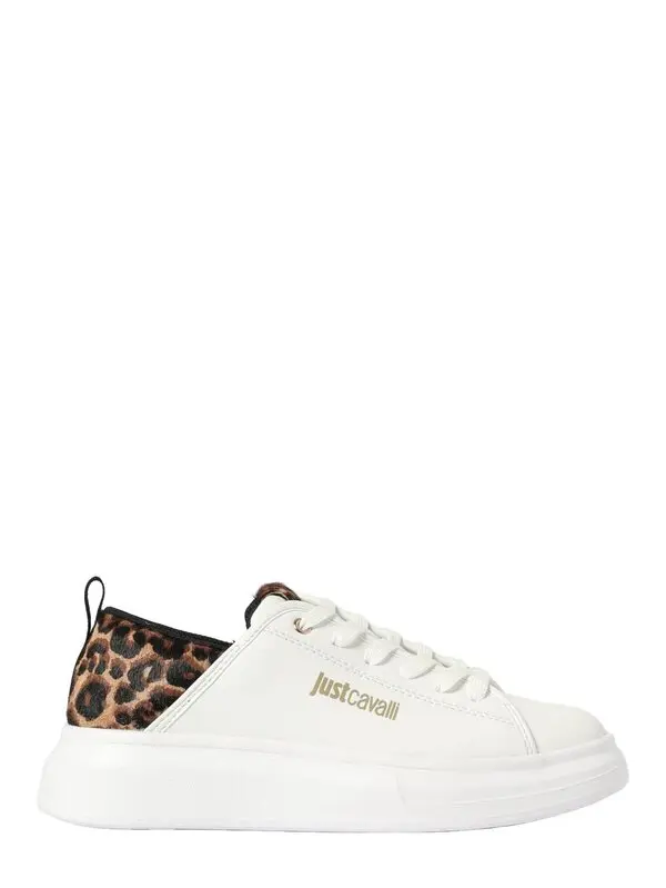Just Cavalli Lace-up Sneakers - White