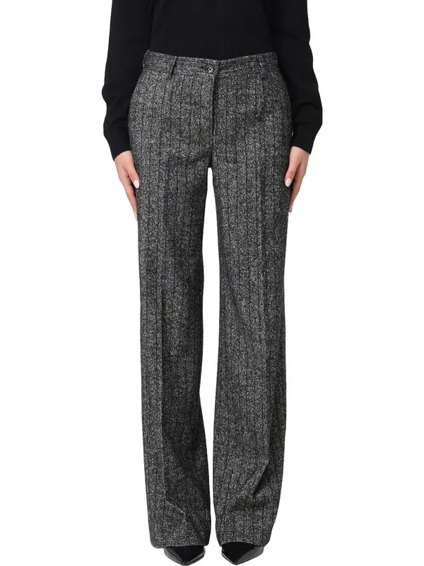 Dolce & Gabbana Wide Leg Pants - Grey