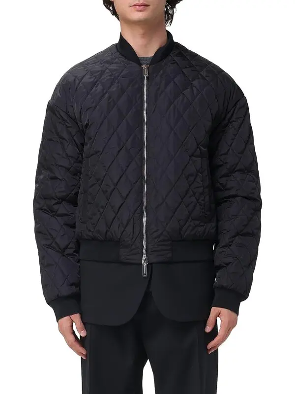 Dsquared2 Quilted Bomber Jacket - Black