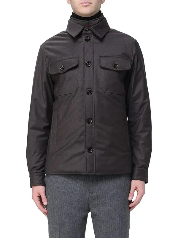MOORER Jacket - Brown