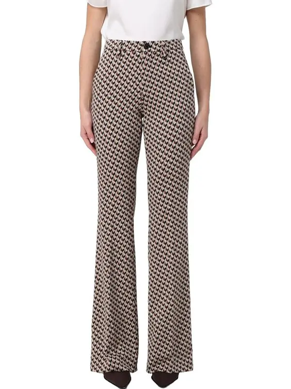 MASON'S Printed Wide Leg Pants - Multicolor