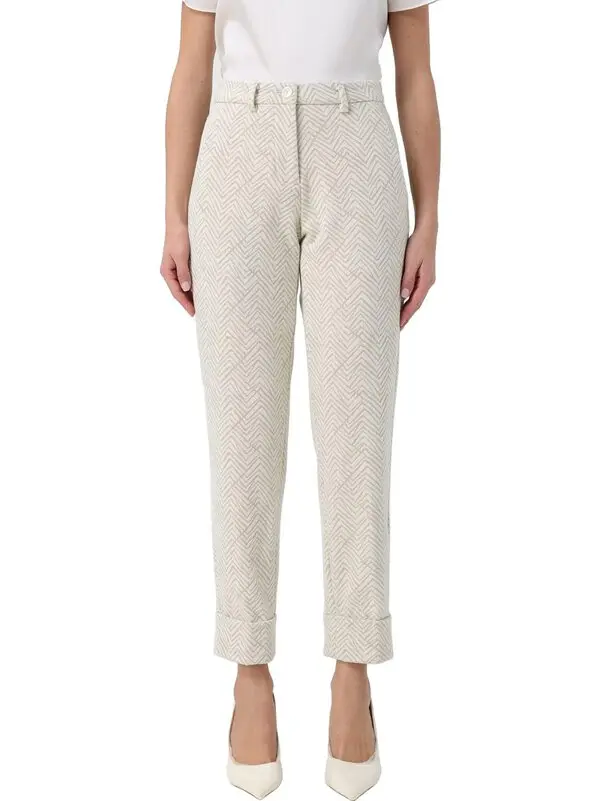 MASON'S Trousers - White