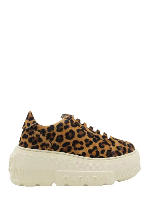 Casadei Low Top Sneakers - Brown