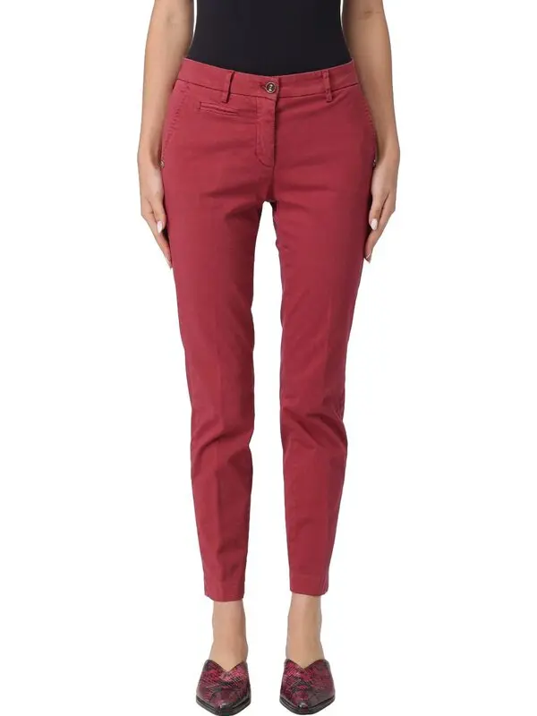 MASON'S Tailored Trousers - Red