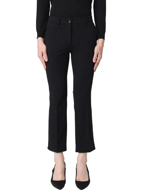 MASON'S Cropped Trousers - Black