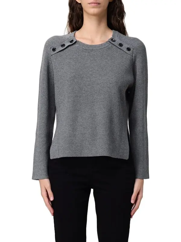 Liu Jo Ribbed Pullover - Grey