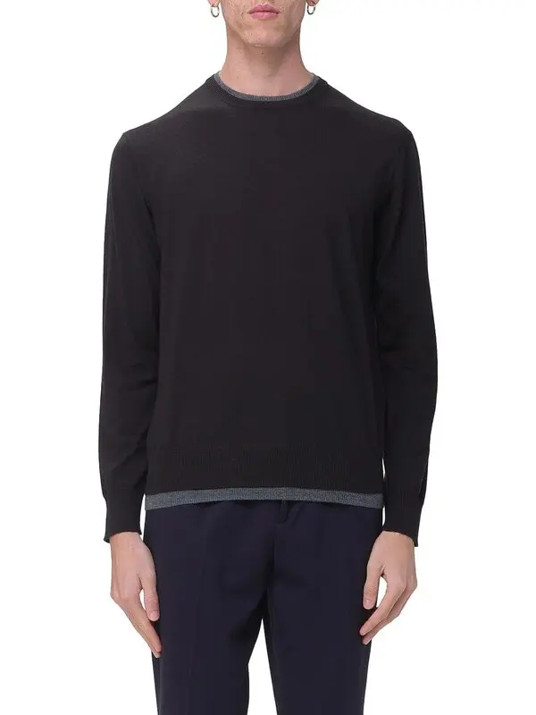 PAOLO PECORA Pullover Sweater - Brown