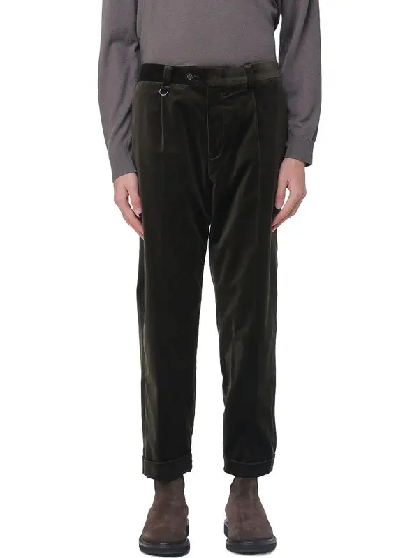 PAOLO PECORA Trousers - Acid Green