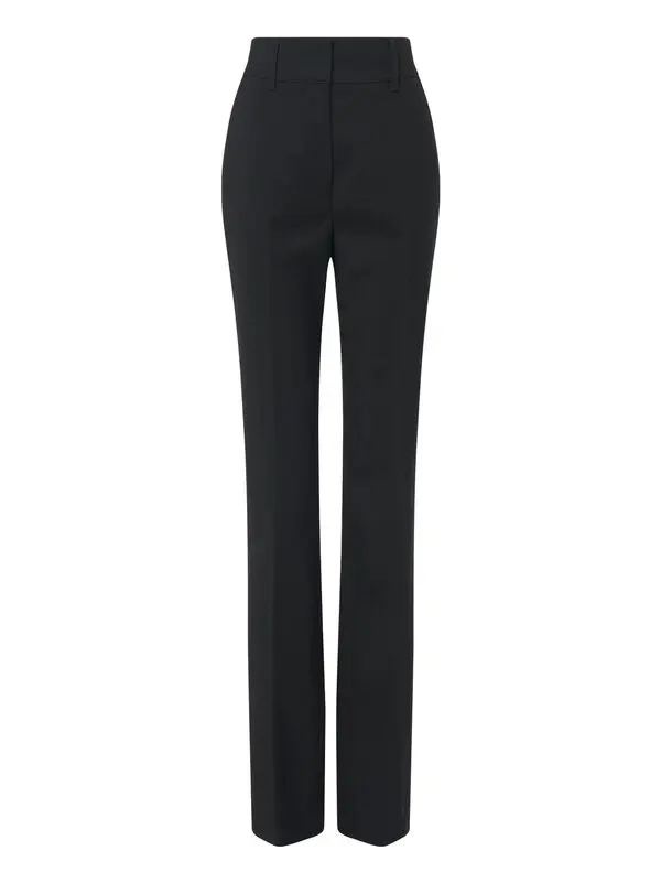 Gabriela Hearst Cecilia Recycled Wool Pant - Black