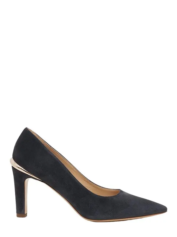 Gabriela Hearst Edwina High Heel Stiletto Pump - Charcoal