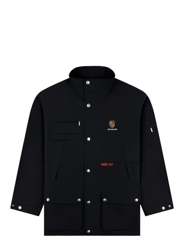 Aimé Leon Dore X Porsche Gore-tex Cabrio Jacket - Black