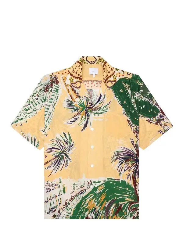 Rhude Palmina Silk Shirt - Multicolor