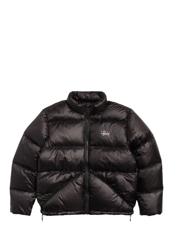 StÜssy Micro Ripstop Down Jacket - Black