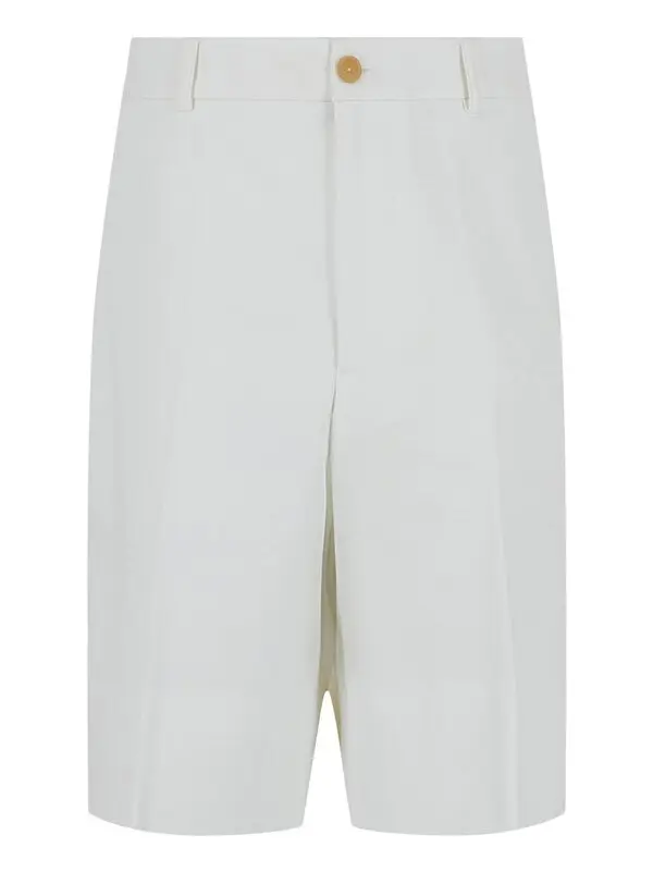 Alexander McQueen Tailored Baggy Shorts - White