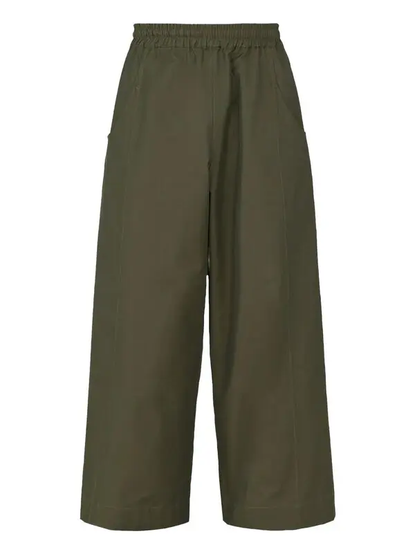 NICHOLAS DALEY Wide Leg Trouser - Green