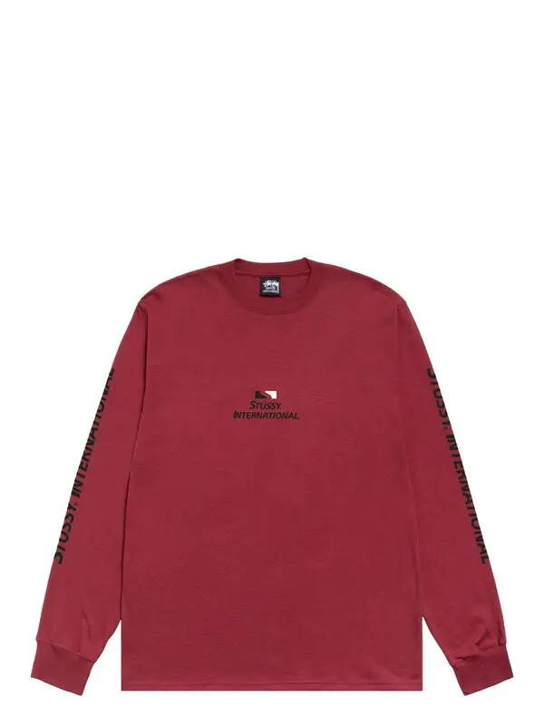 StÜssy International Long-sleeve Tee - Red