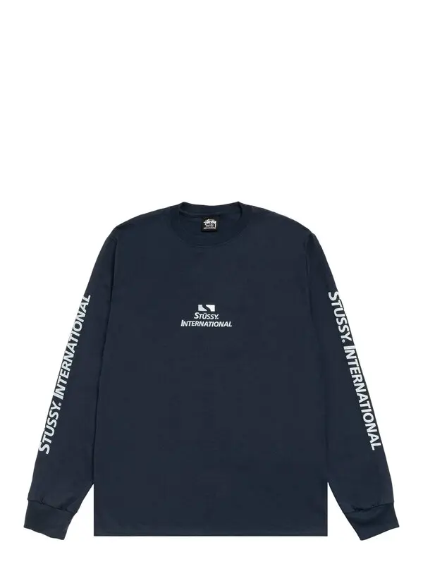 StÜssy International Long-sleeve Tee - Blue