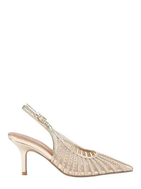 Kurt Geiger Suzie Mesh Courts - Gold