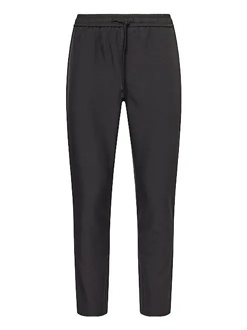 NOBL Hudson Drawstring Woven Trousers - Black