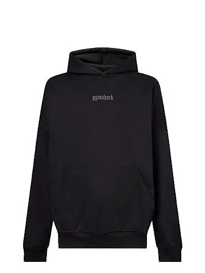 GYMSHARK Oversized Cotton-jersey Hoody - Gs Black