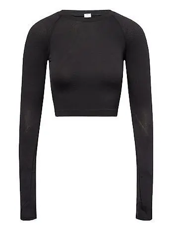 Lululemon Swiftly Tech Cropped T-shirt - Black/black