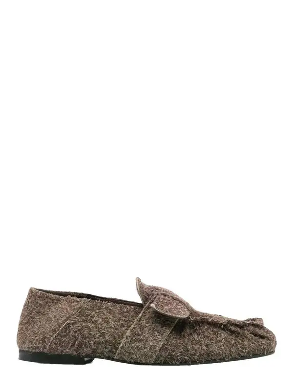 ALOHAS Aeryn Suede Loafers - Brown