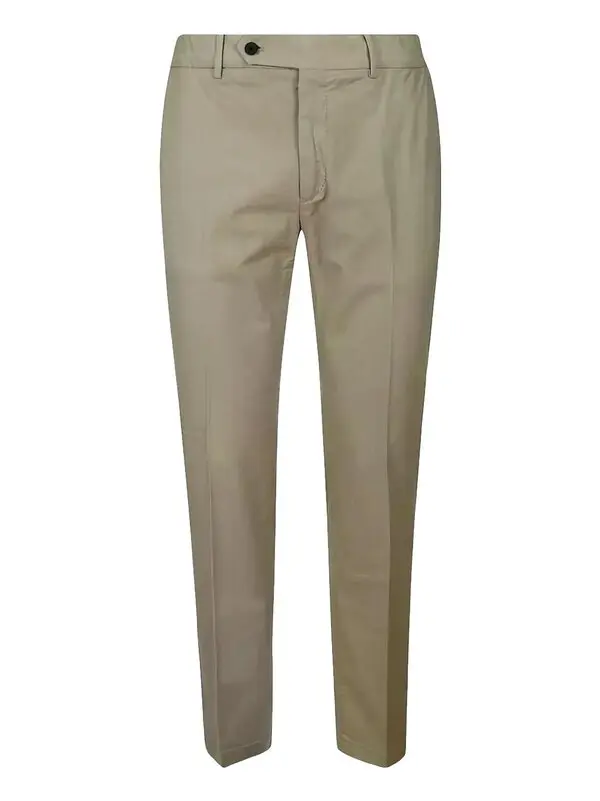 CELLAR DOOR Pressed-crease Trousers - Neutrals