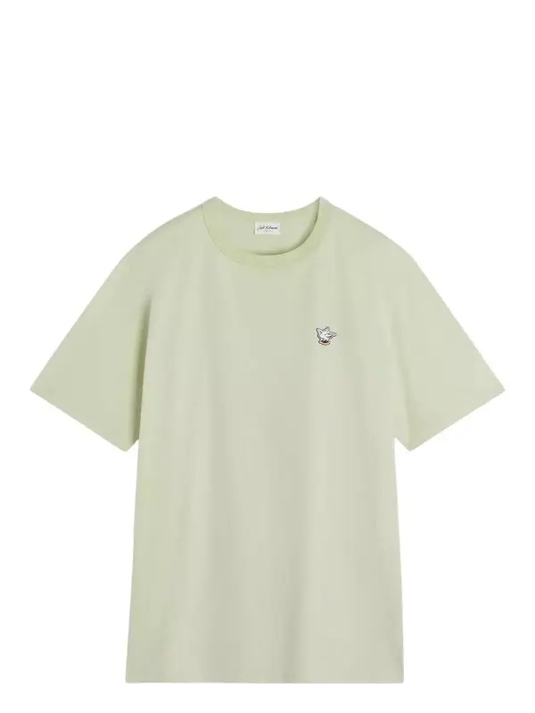 Maison Kitsuné Barista Fox Patch T-shirt - Green