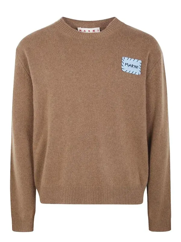 Marni Roundneck Sweater - Brown