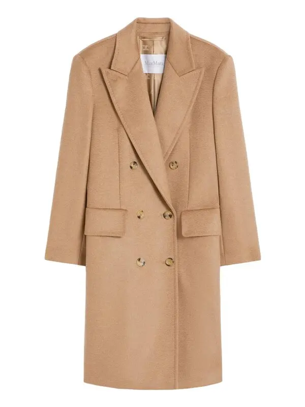 Max Mara Olimpia Zibeline Coat - Camel