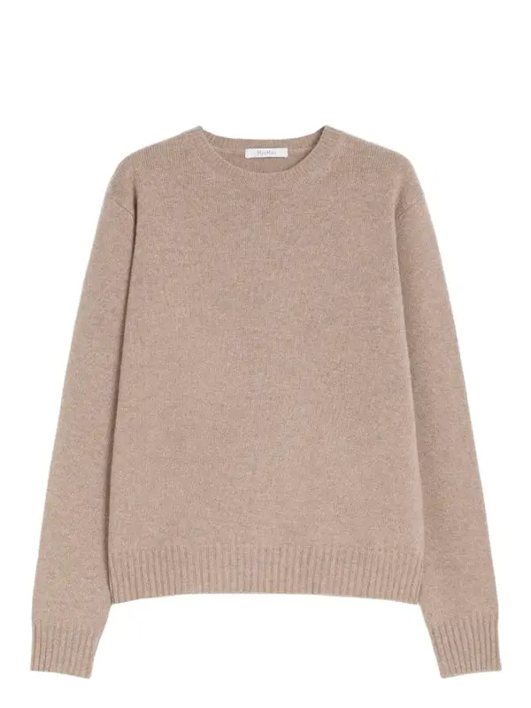 Max Mara Cashmere Crew-neck Jumper - Camel