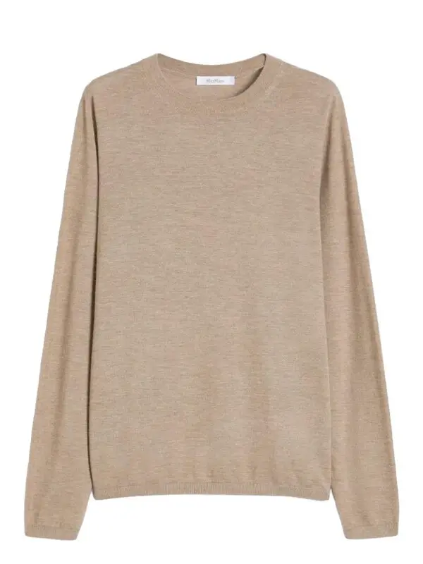 Max Mara Lightweight Cashmere Jumper - Beige