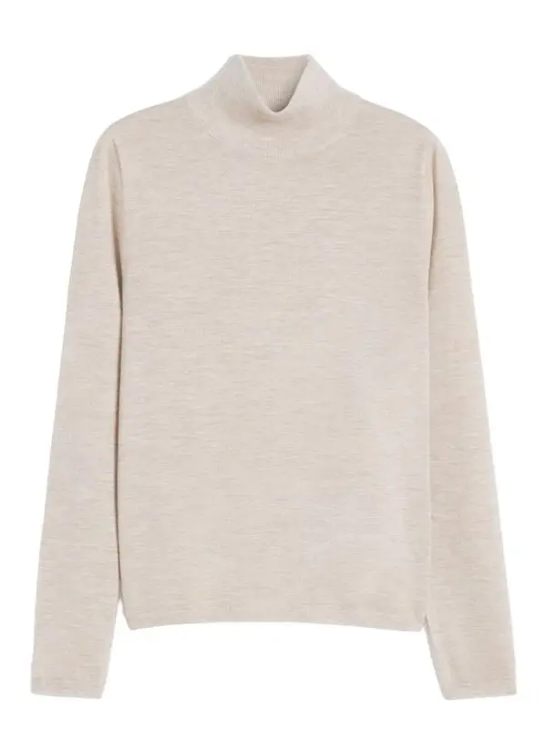 Max Mara Cashmere Turtleneck Jumper - Beige
