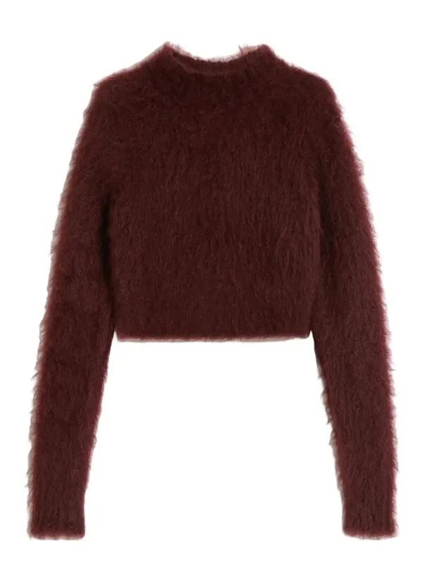 Max Mara Mohair Knit Jumper - Cherry