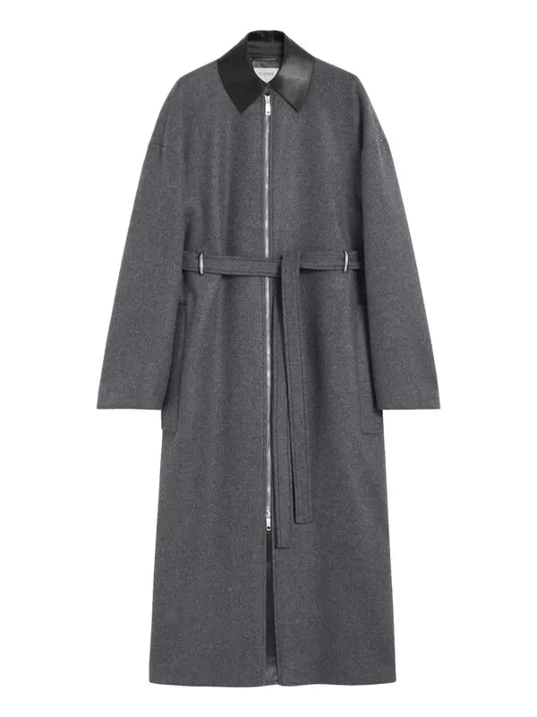Max Mara Wool Coat - Dark Grey