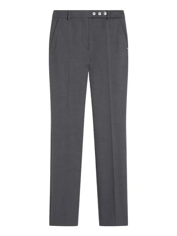 Max Mara Cigarette Trousers - Dark Grey