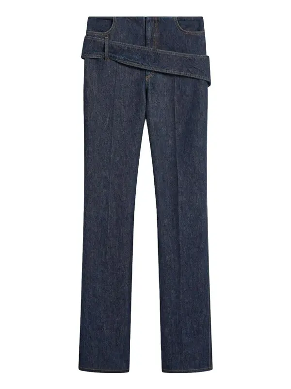 Max Mara Slim-fit Runway Trousers - Navy