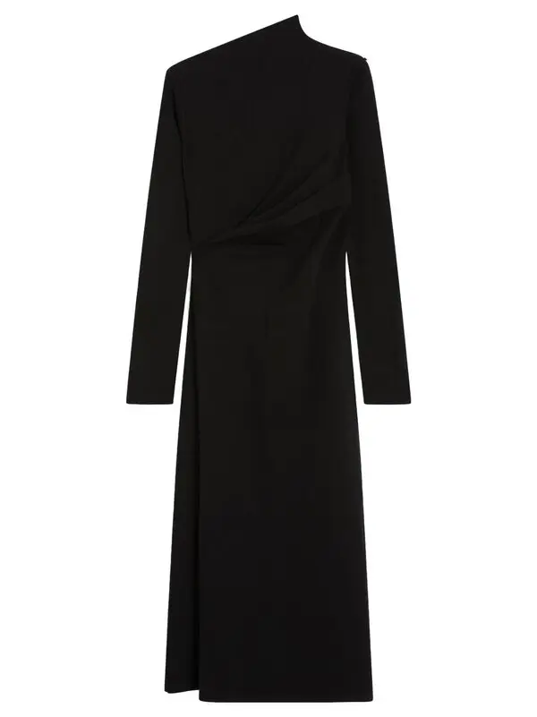 Max Mara Long Jersey Dress - Black