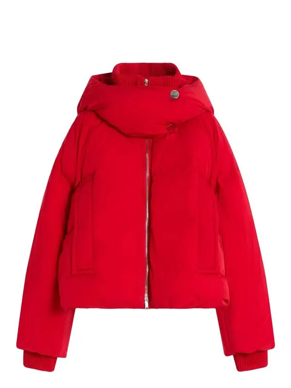 Max Mara Water-repellent Down Jacket - Red