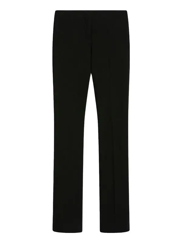 Max Mara Low-waisted Fitted Trousers - Black