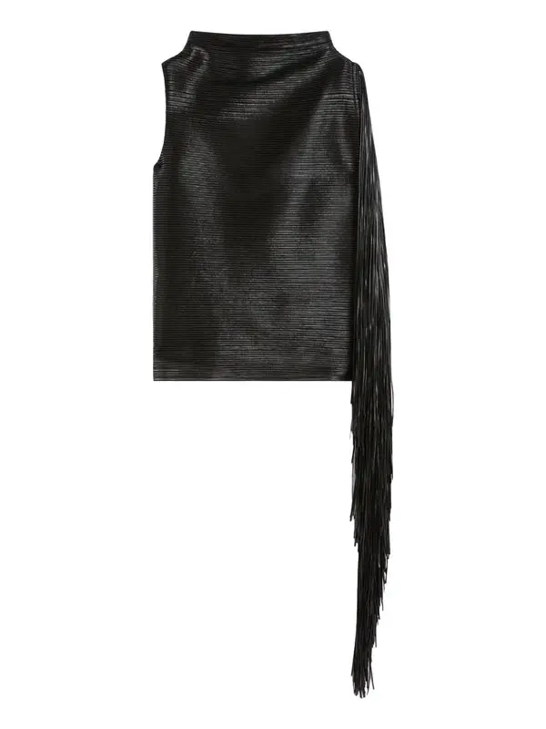 Max Mara Embroidered Tulle Tunic - Black