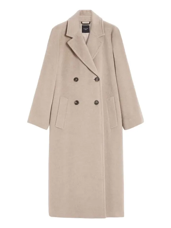 Max Mara Wool And Alpaca Double-breasted Coat - Turtledove