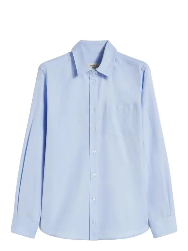 Max Mara Cotton Oxford Shirt - Light Blue