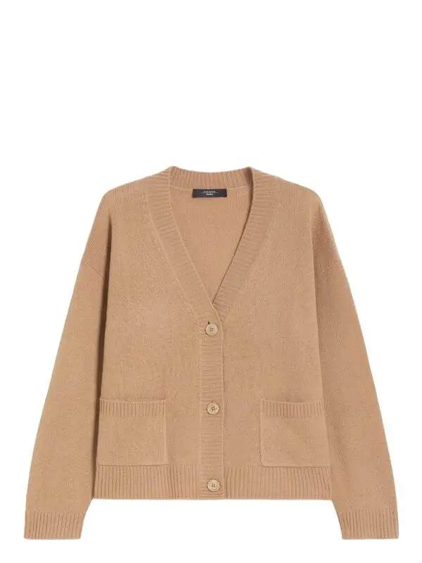 Max Mara Cashmere Knit Cardigan - Camel