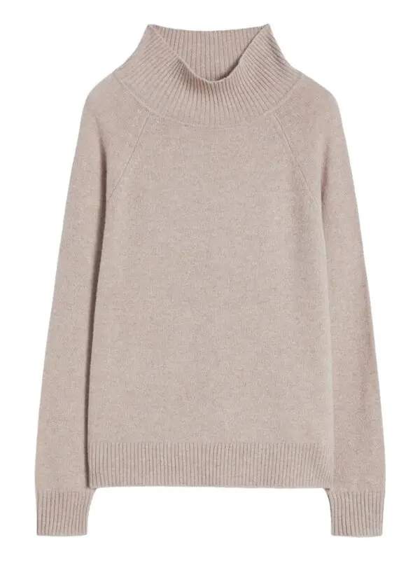 Max Mara Cashmere Turtleneck Jumper - Beige