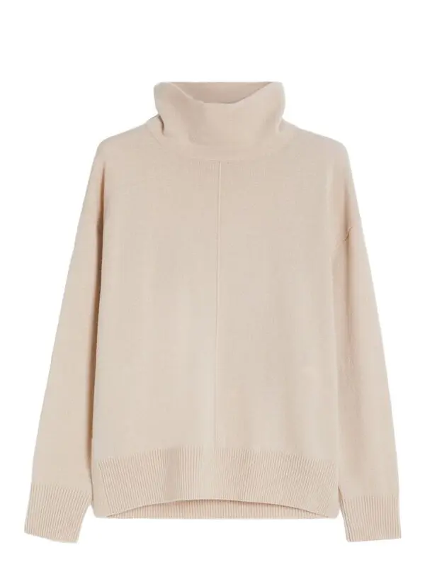 Max Mara Wool And Cashmere Knit Jumper - Beige