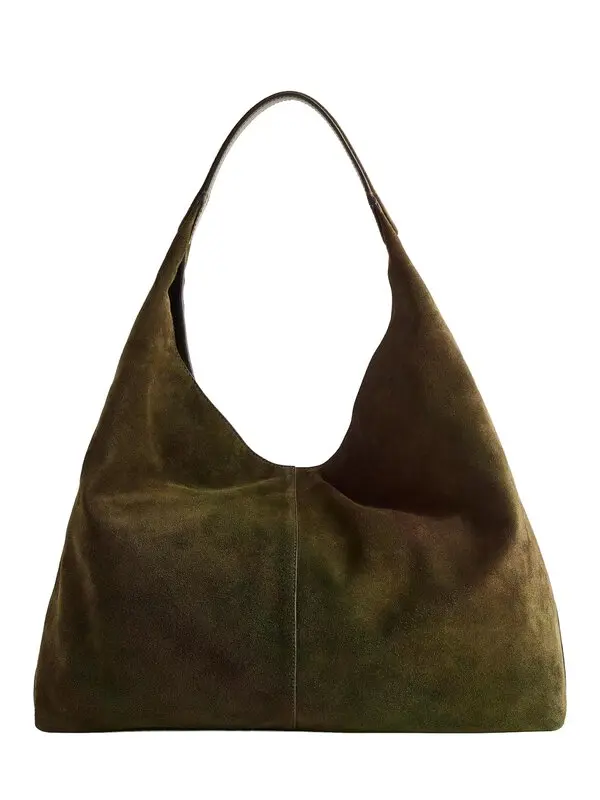 Madewell The Mylie Large Shoulder Bag - Dark Olive