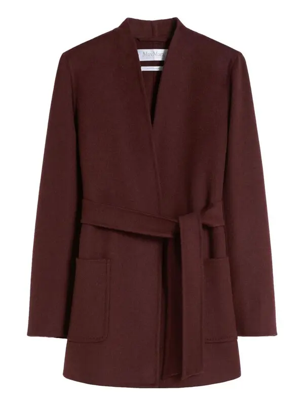 Max Mara Robe Style Jacket - Cherry
